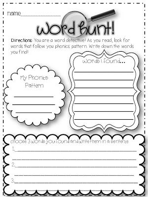 Phonics-Word-Hunt - The Applicious Teacher
