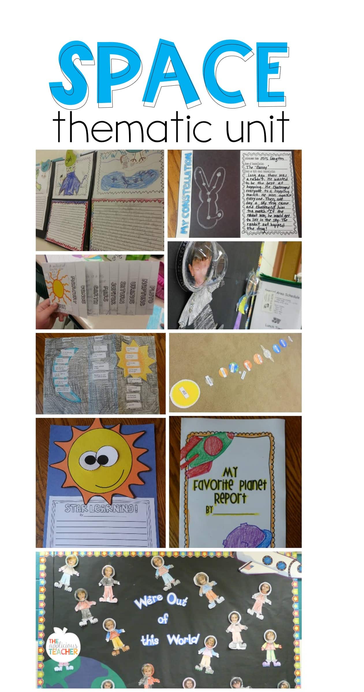 Space Activities Thematic Unit and Ideas for Second Grade