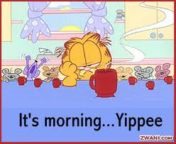 garfield-morning - The Applicious Teacher