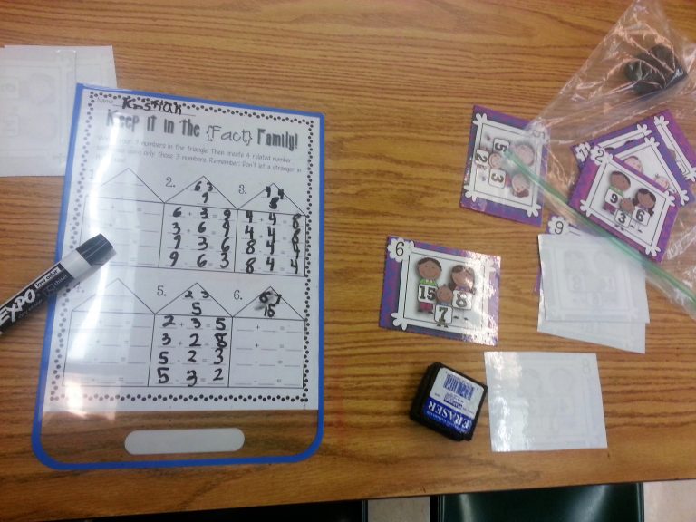 Fact Family Activities and Ideas for Related Facts