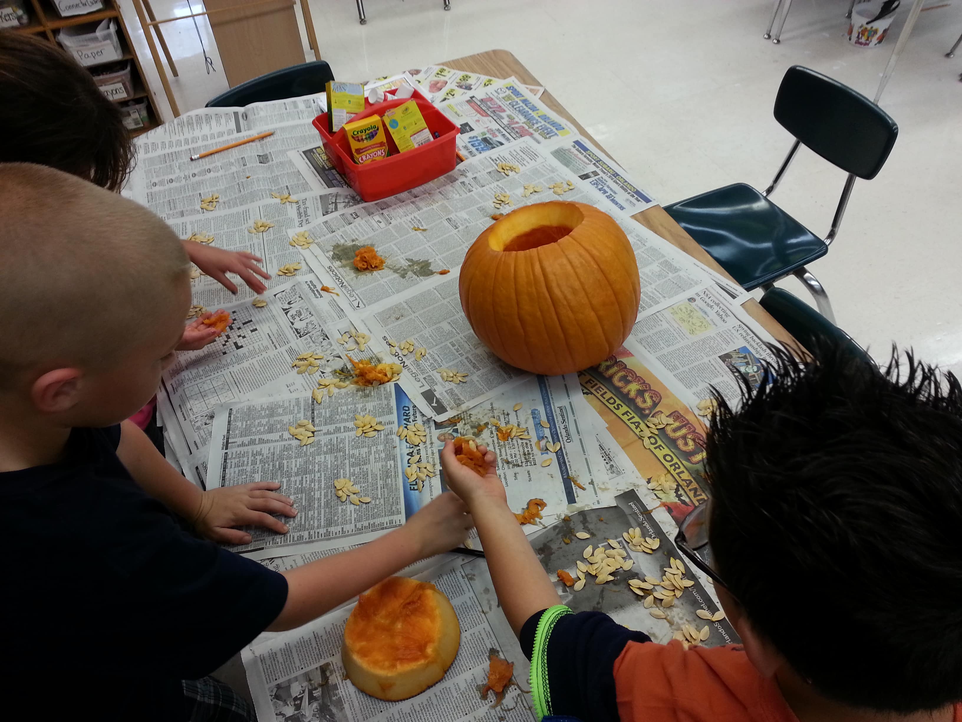Pumpkin Activities for Reading, Writing, Math and Science