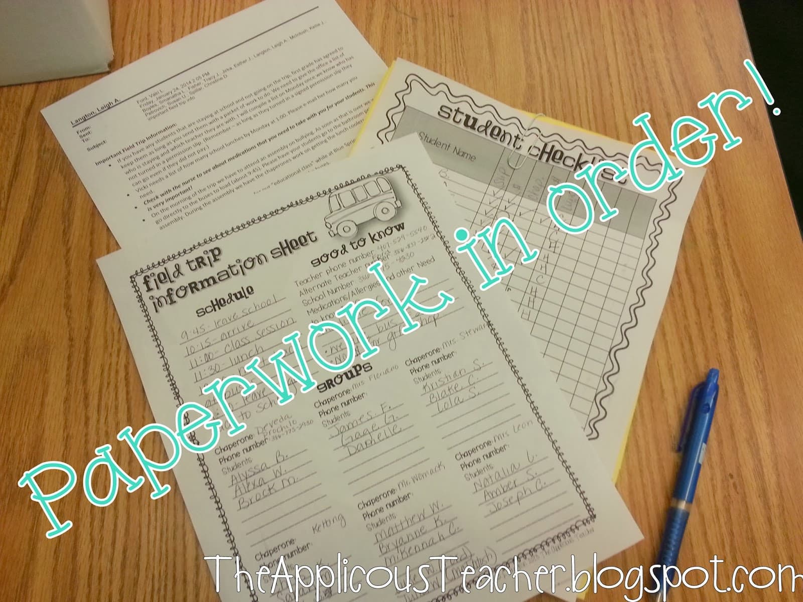 Easy Tips for Planning a Stress Free Field Trip - The Applicious Teacher