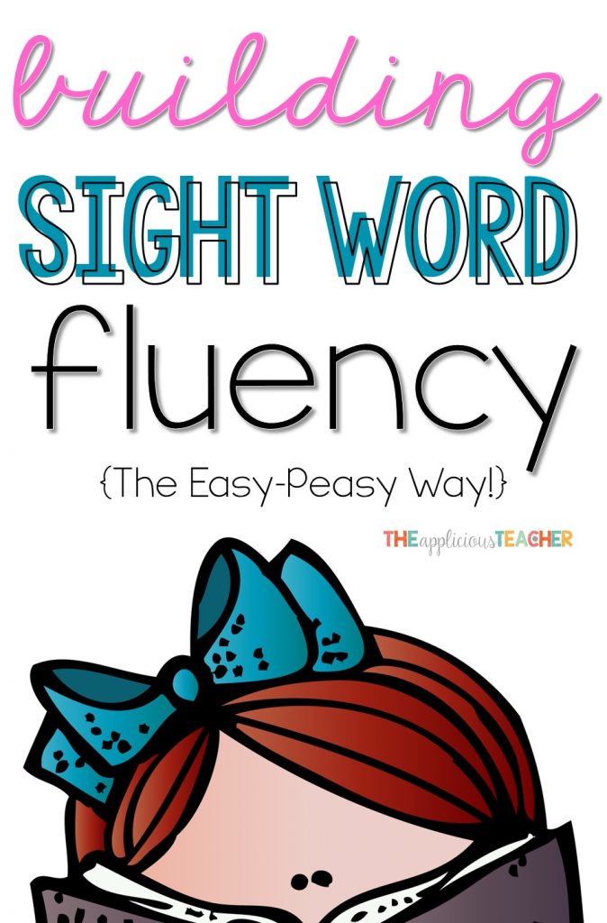 Sight Word Fluency: Using Games to Build Word Automaticy