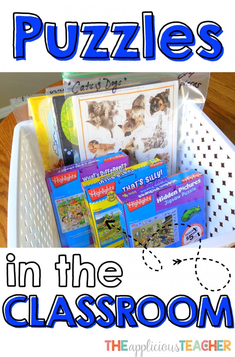 Puzzles in the Classroom - The Applicious Teacher