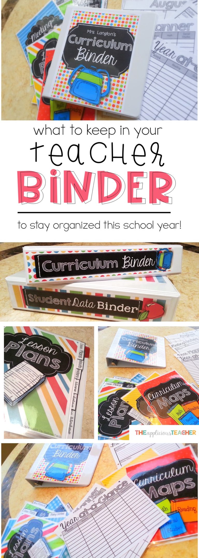 Teacher Binder: Every Teacher's Must Have Tool for an Amazing Year