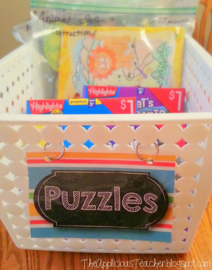 Puzzles In The Classroom The Applicious Teacher