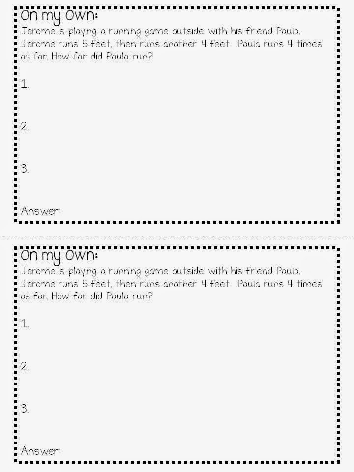Solving Multi Step Word Problems Like A Boss
