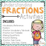 Introduction to Fractions Activities and Lessons for Third Grade