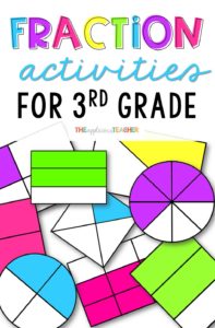 Introduction to Fractions Activities and Lessons for Third Grade