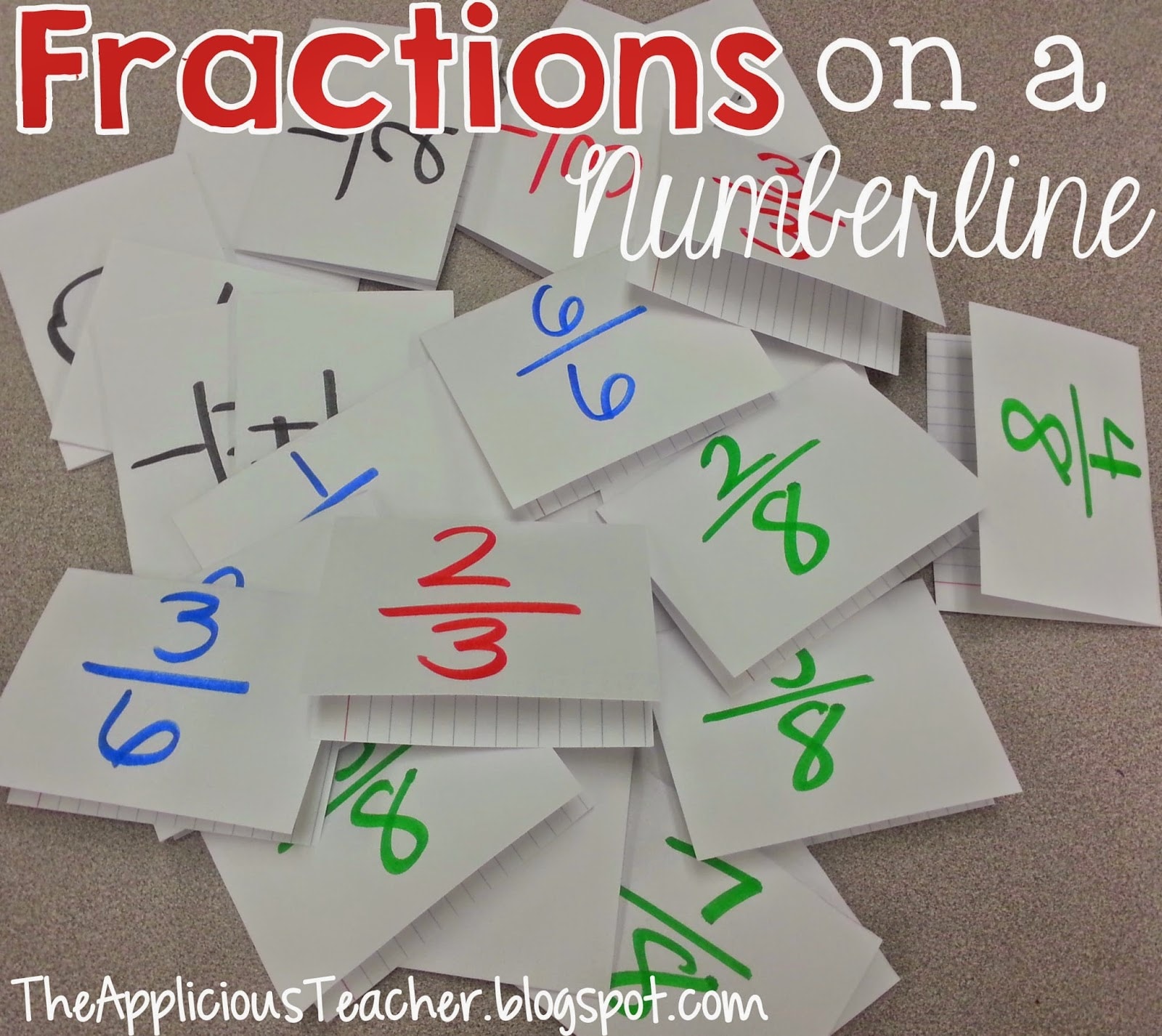 Equivalent Fractions - With a FREEBIE! - The Applicious Teacher