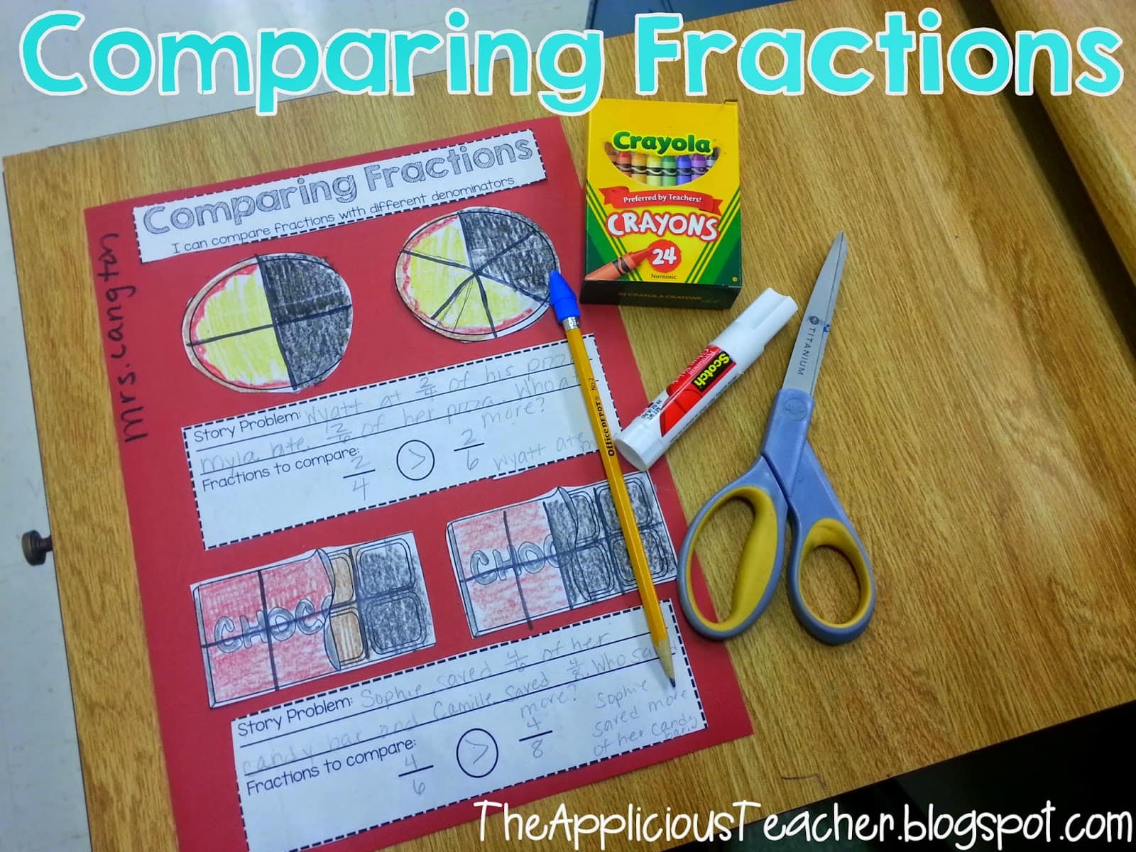 ComparingFractions-1 - The Applicious Teacher