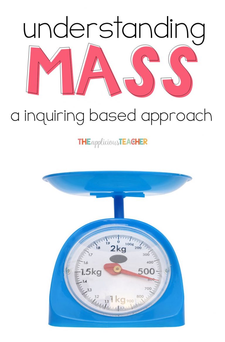 Measuring Mass and a Fun Math App - The Applicious Teacher