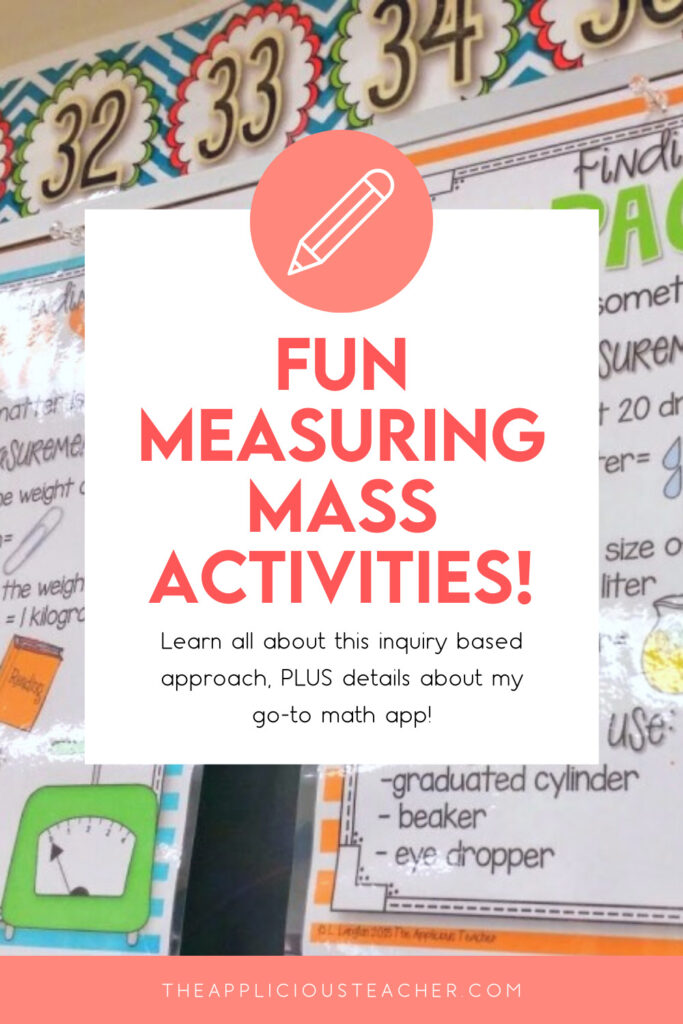 Measuring Mass New Pin 3 - The Applicious Teacher