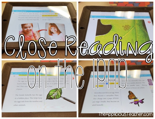 CloseReadingIPAD - The Applicious Teacher
