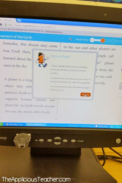 SecondReading - The Applicious Teacher