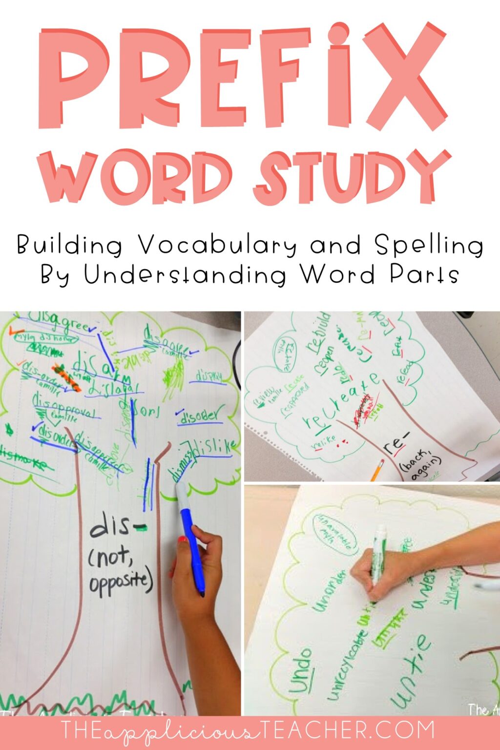 Prefix Activities for 3rd Grade: Wordy Study for Prefixes