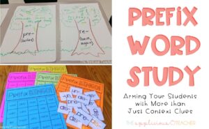 Prefix Activities for 3rd Grade: Wordy Study for Prefixes