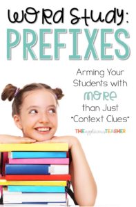 Prefix Activities for 3rd Grade: Wordy Study for Prefixes