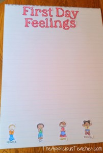 Fun First Day of School Math Activities - The Applicious Teacher