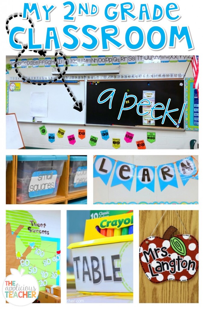 2nd Grade Classroom Tour! - The Applicious Teacher