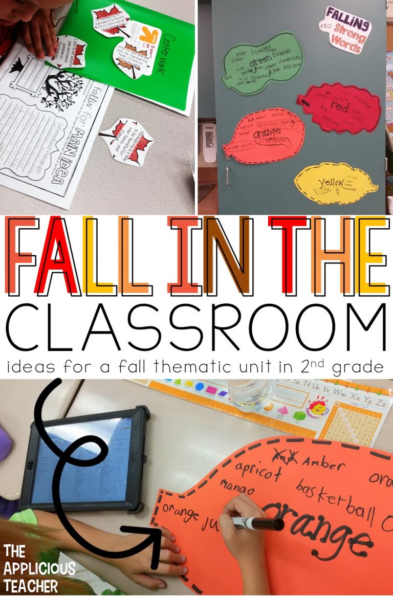 Fall Thematic Unit- Main Idea, Text Features, Author's Purpose