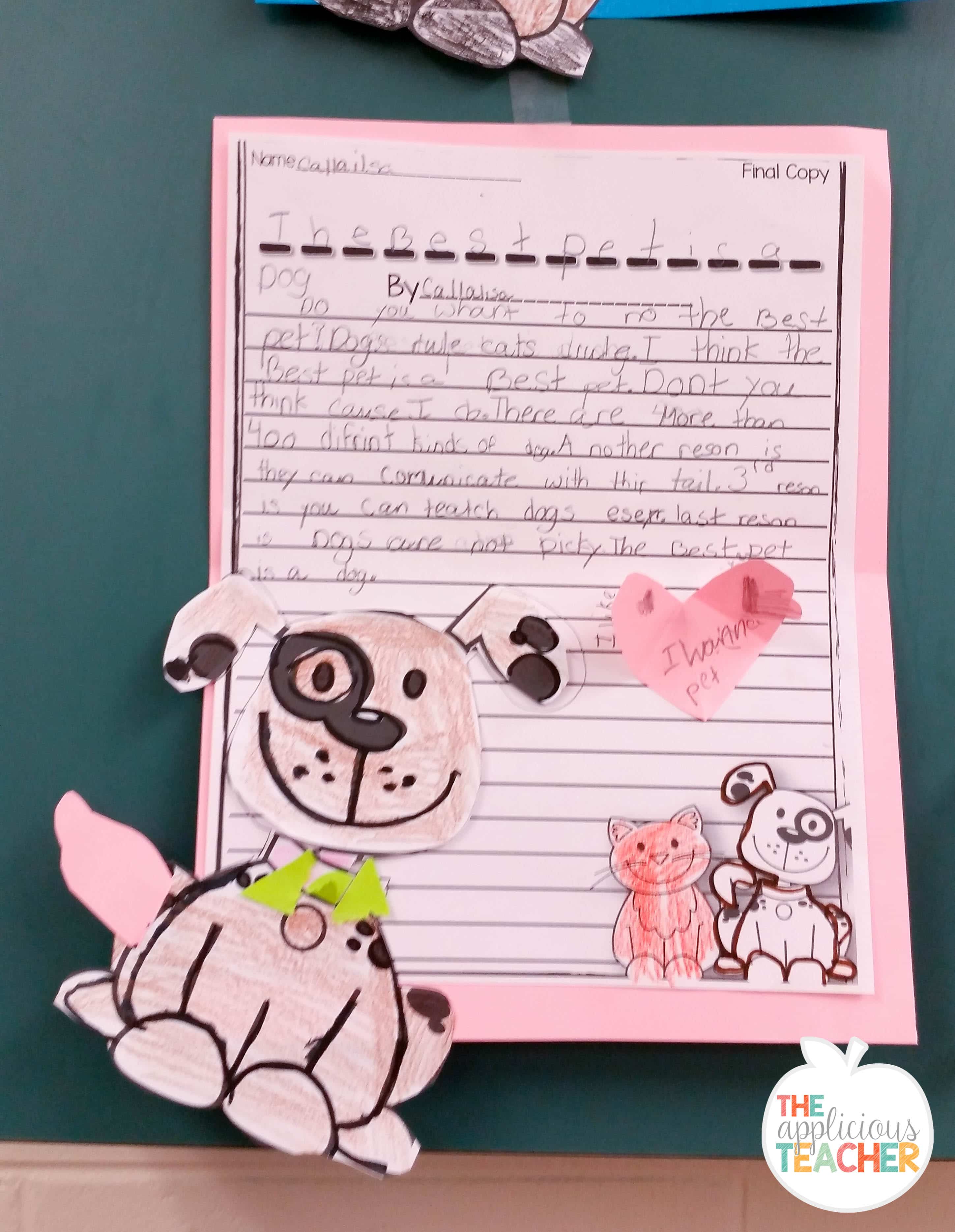 Persuasive Writing: the Battle of the Pets - The Applicious Teacher