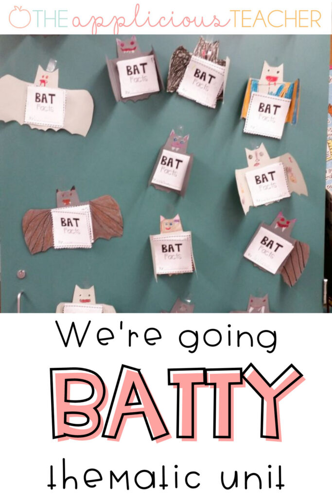 Bat Activities: Learning through Thematic Teaching - The Applicious Teacher