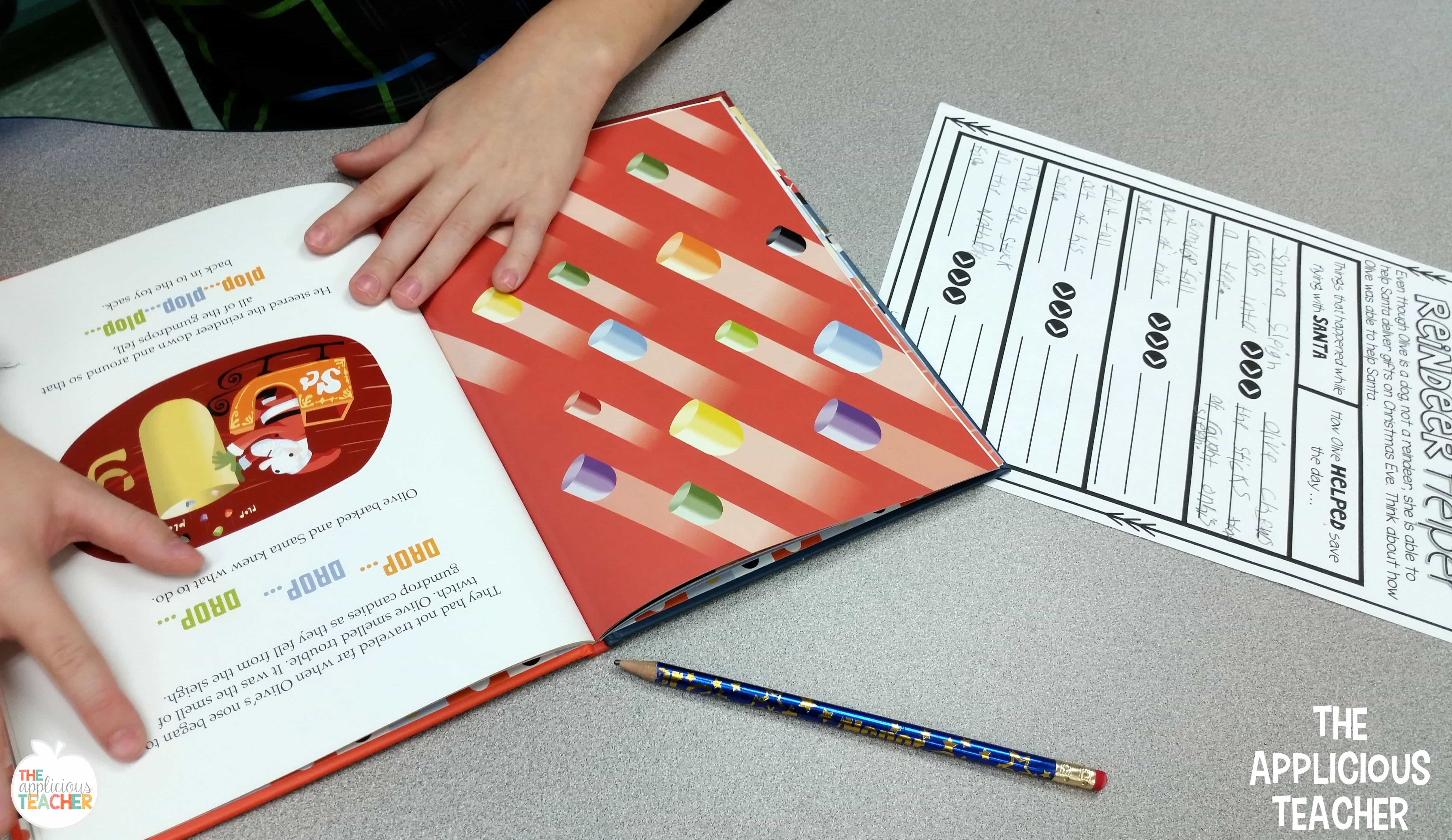 Olive the Other Reindeer Close Reading Activities for the Holidays