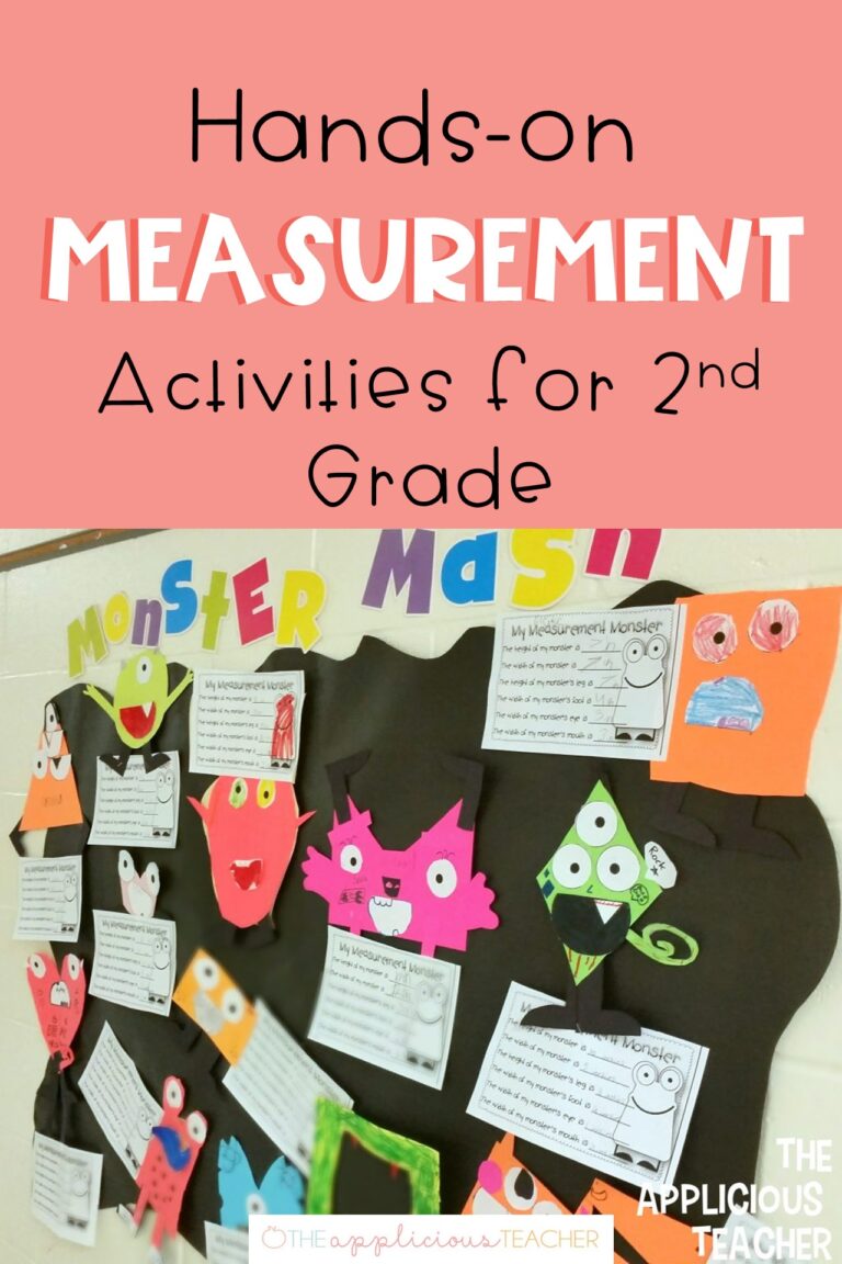 Hands on Measurement Activities New Pin 2 - The Applicious Teacher