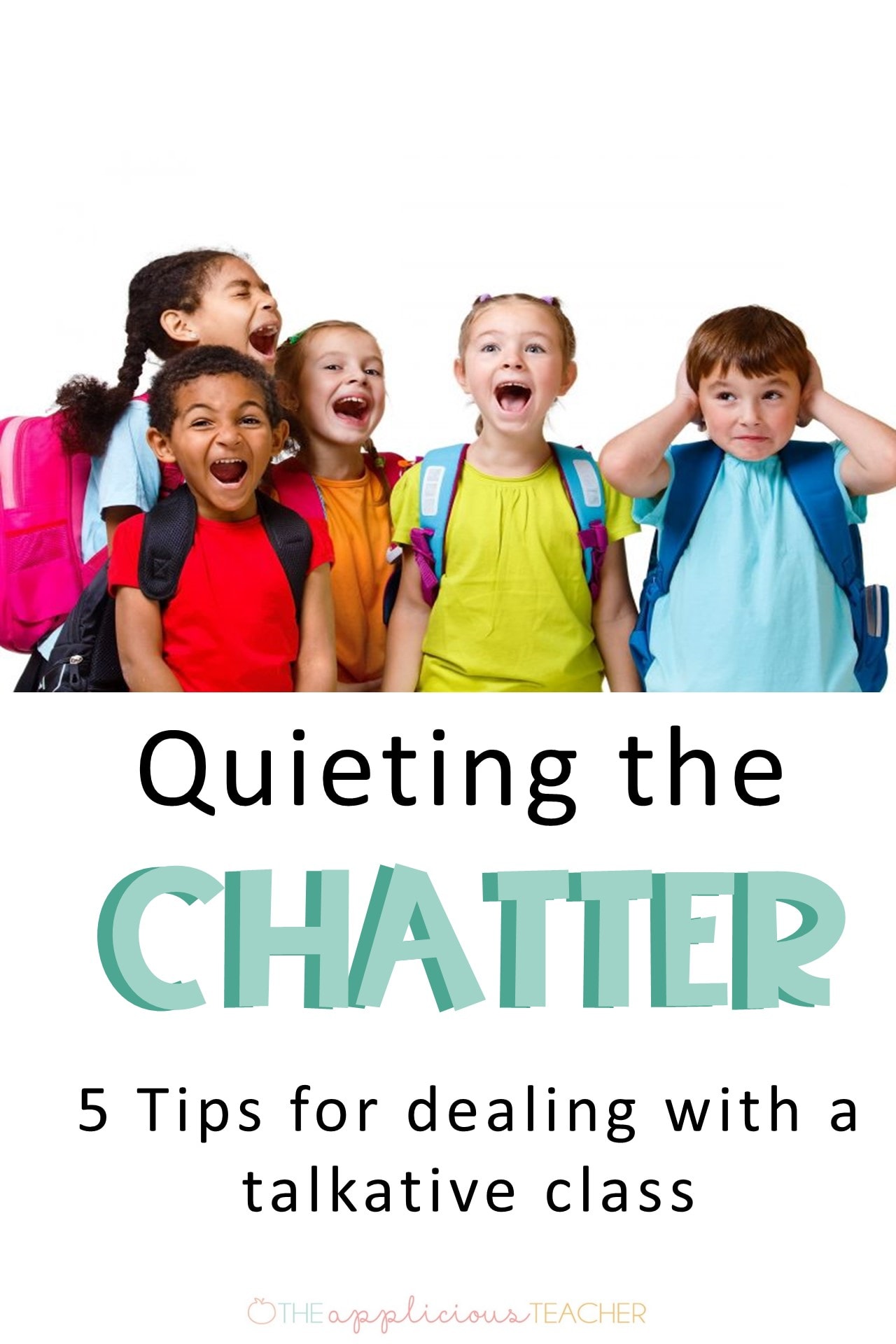 quiet the chatter new pin image 1 - The Applicious Teacher