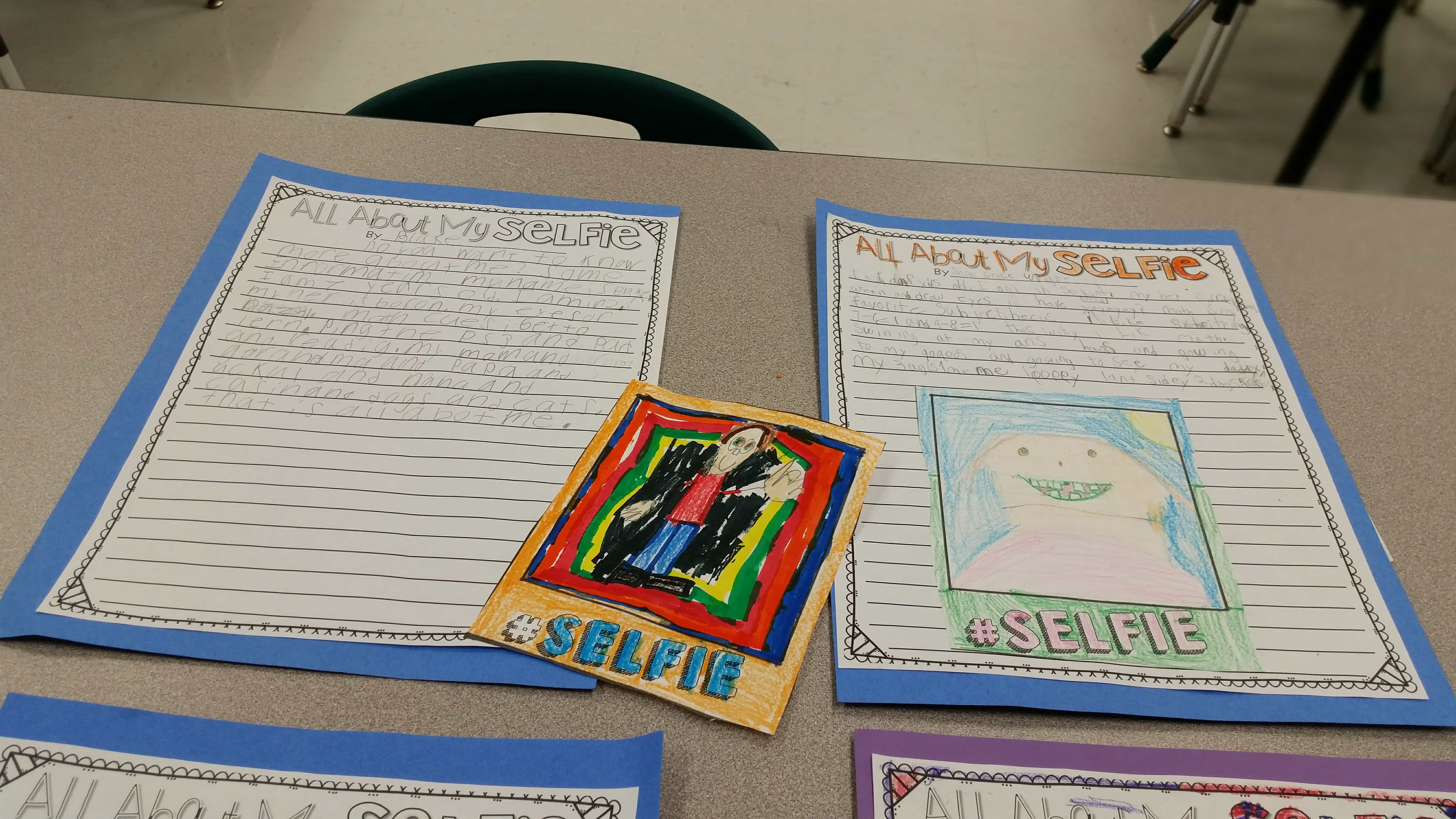 All About Me Writing: A Back to School Writing and Craft