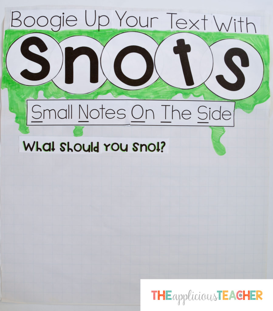 Snots-3 - The Applicious Teacher