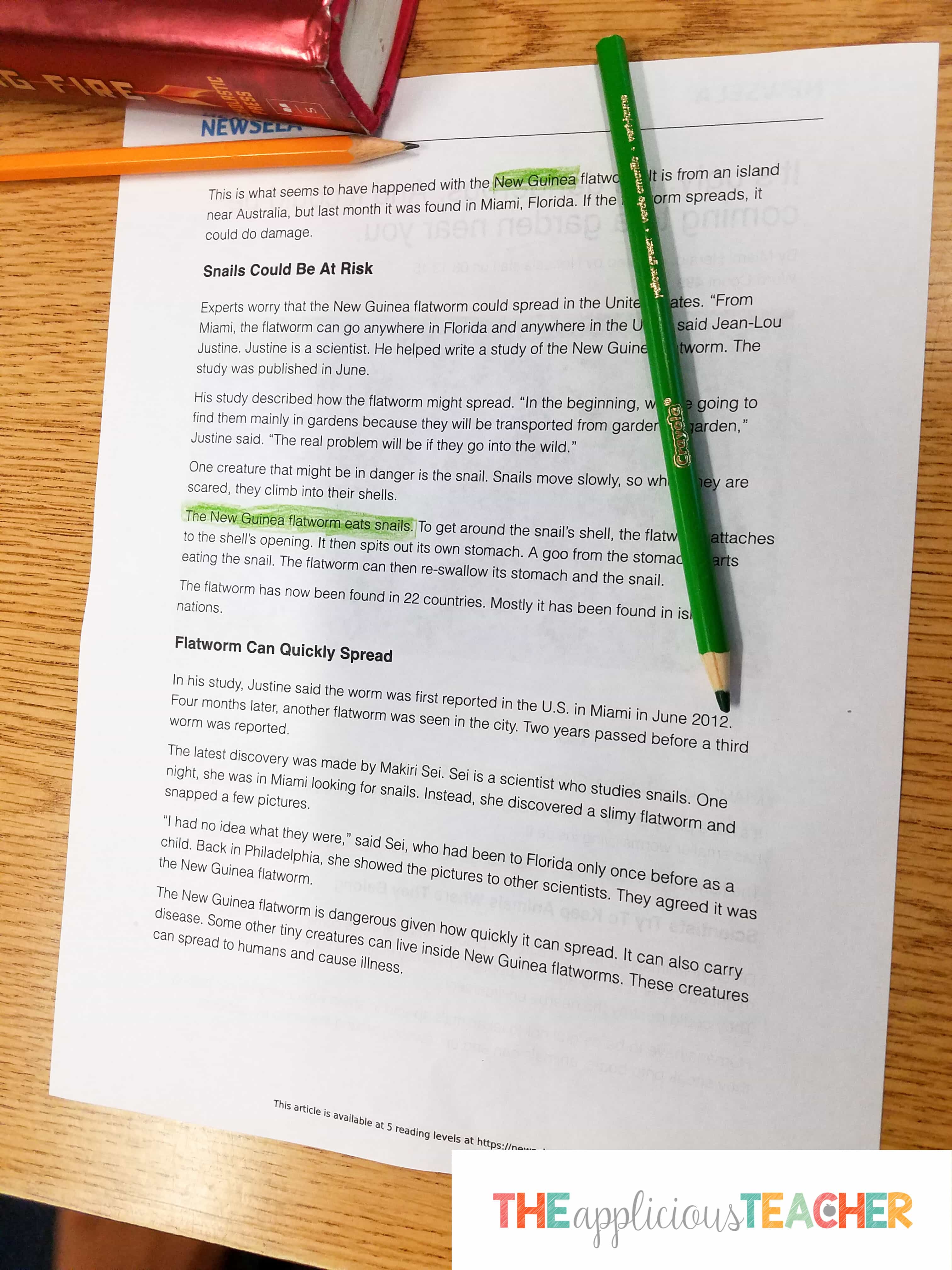 Using SNOTS to Teach Kids How to Annotate Text