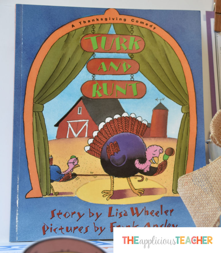Turk and Runt Close Reading Activities for Thanksgiving