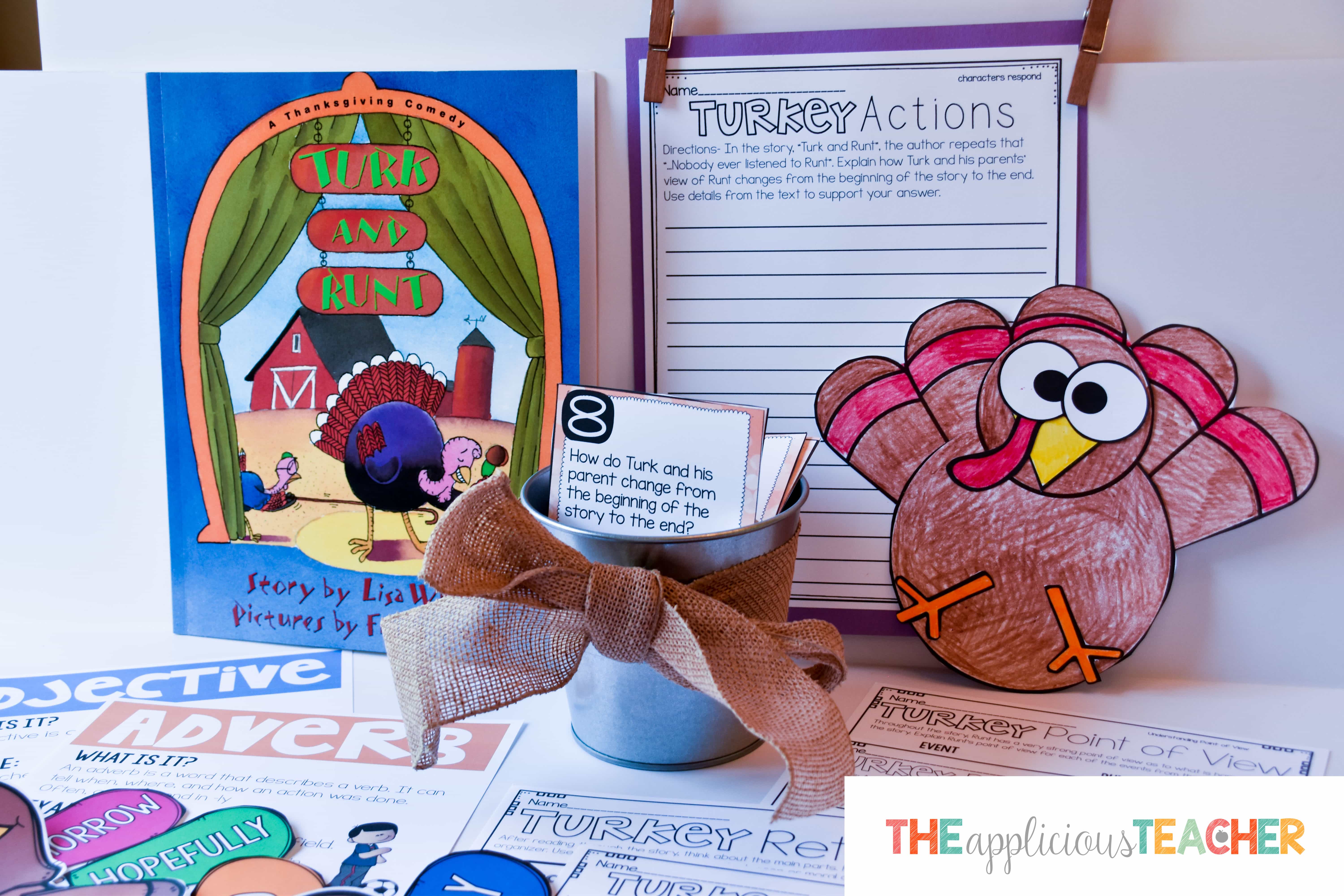 10 Fun Thanksgiving Activities for the 2nd Grade Classroom – Idiom Studio