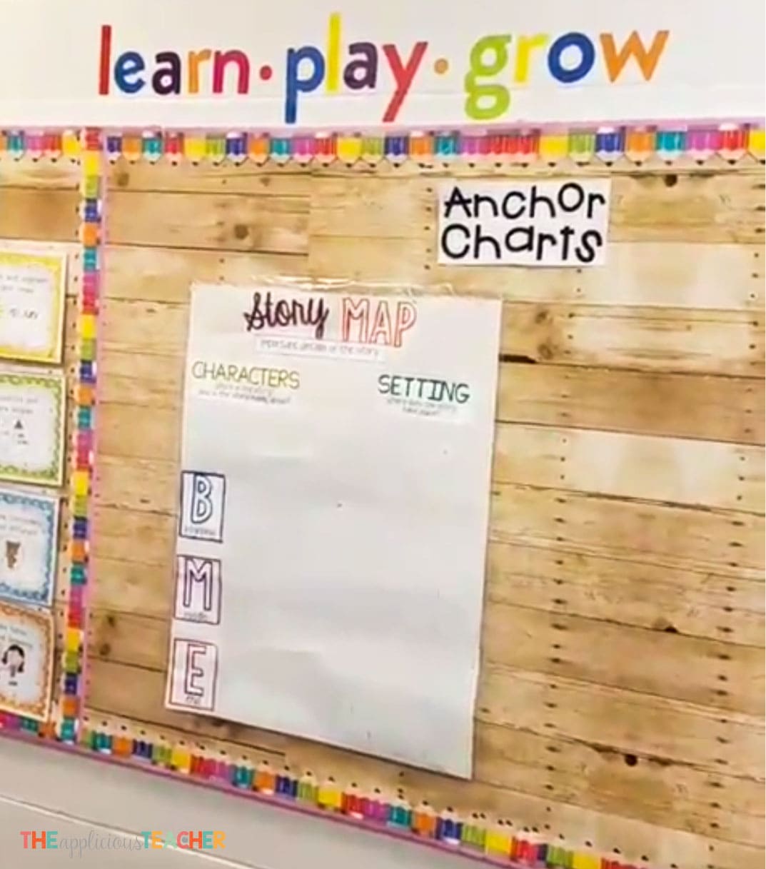 interactive anchor charts k-9 - The Applicious Teacher