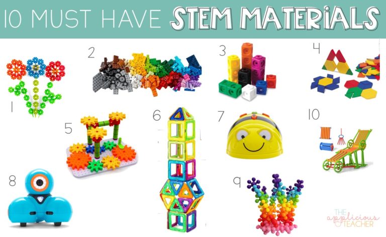 10 MUST HAVE STEM Materials for Your Classroom