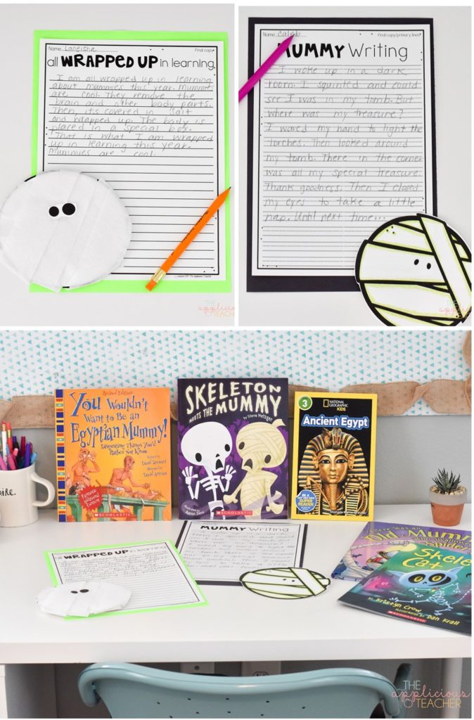 All wrapped up in learning no word pins - The Applicious Teacher