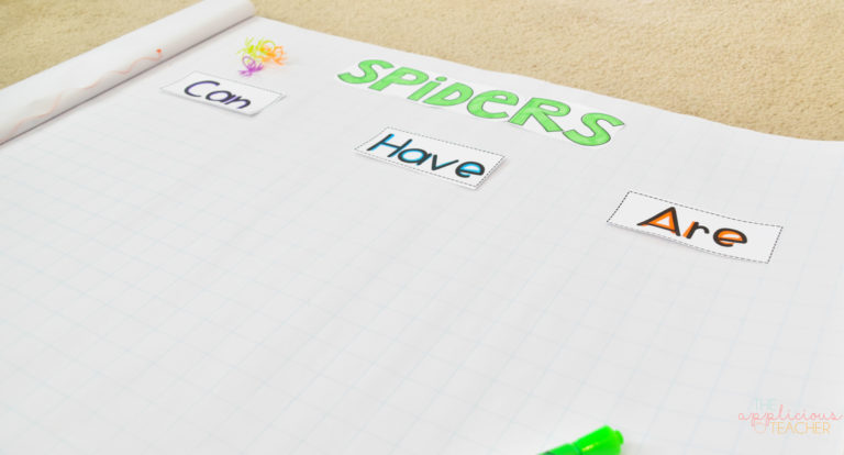 Spider Unit: A Fun Way to Teach the Standards this October