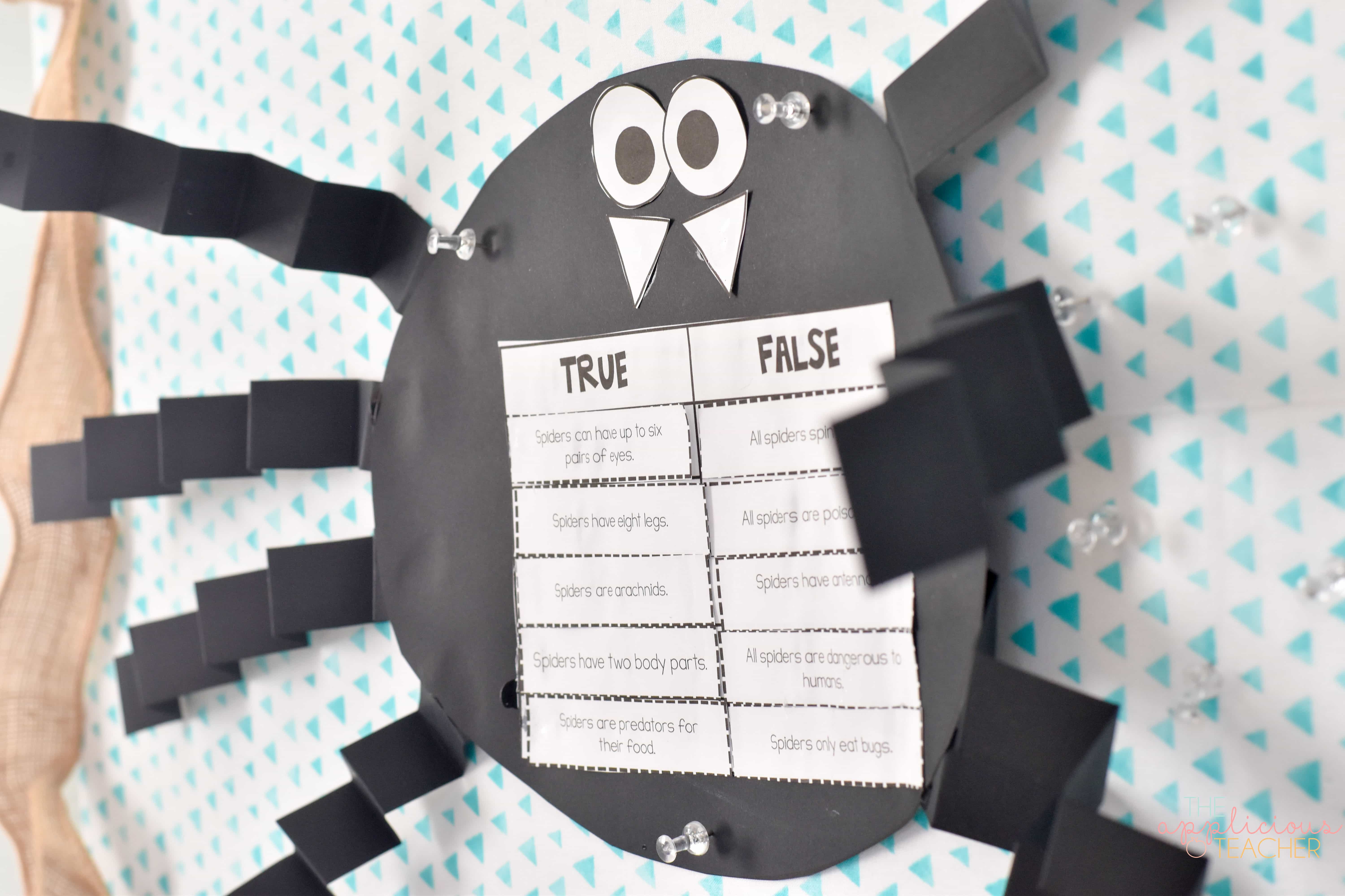 Spider Unit: A Fun Way to Teach the Standards this October