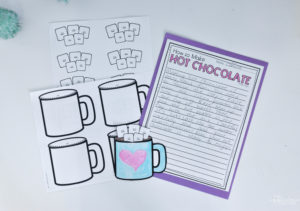 How to Writing: How to Make Hot Chocolate Writing Activity and Craft ...