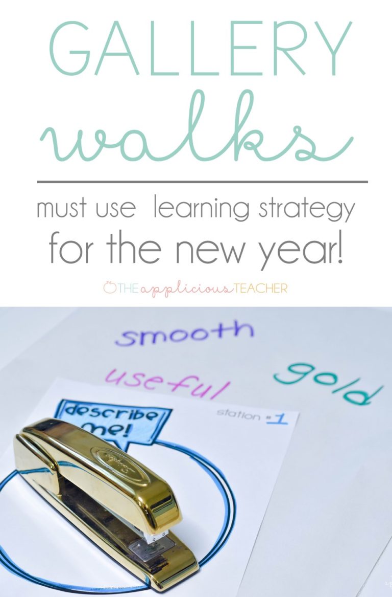 Gallery Walks: An Easy Get Up and Go Strategy to Try in the New Year ...