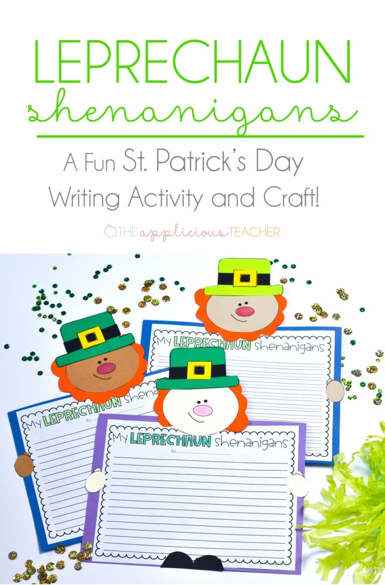 Leprechaun Writing: St. Patrick's Day Writing Activity