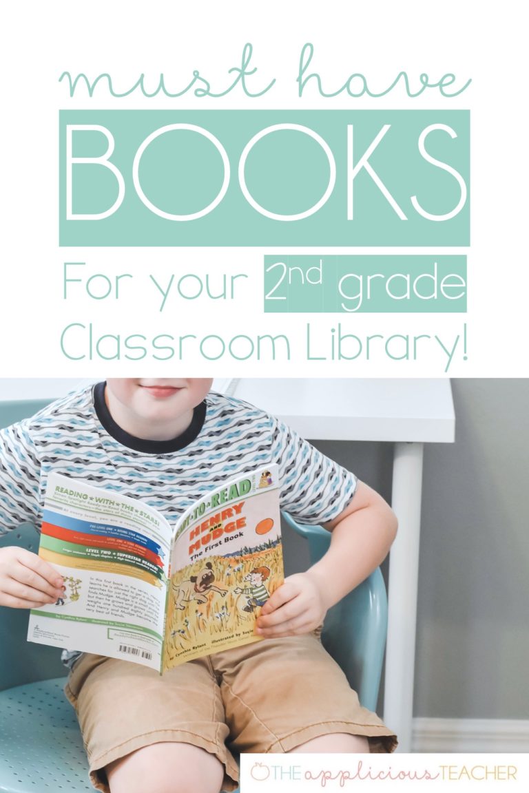 Chapter Books Perfect for 2nd Grade - The Applicious Teacher