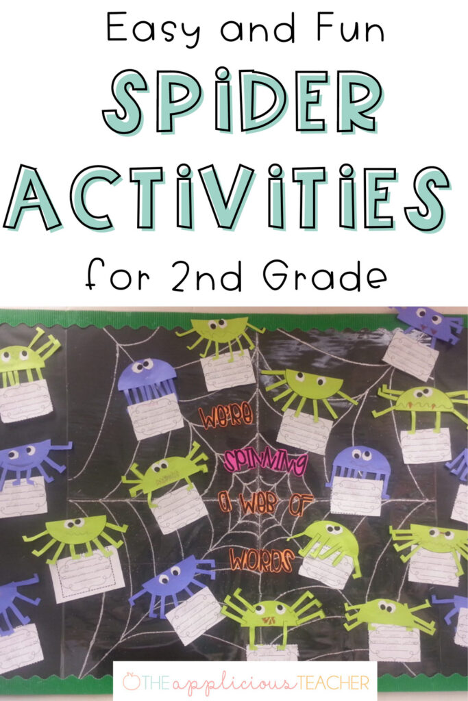 Spider Activities New Pin 2 - The Applicious Teacher
