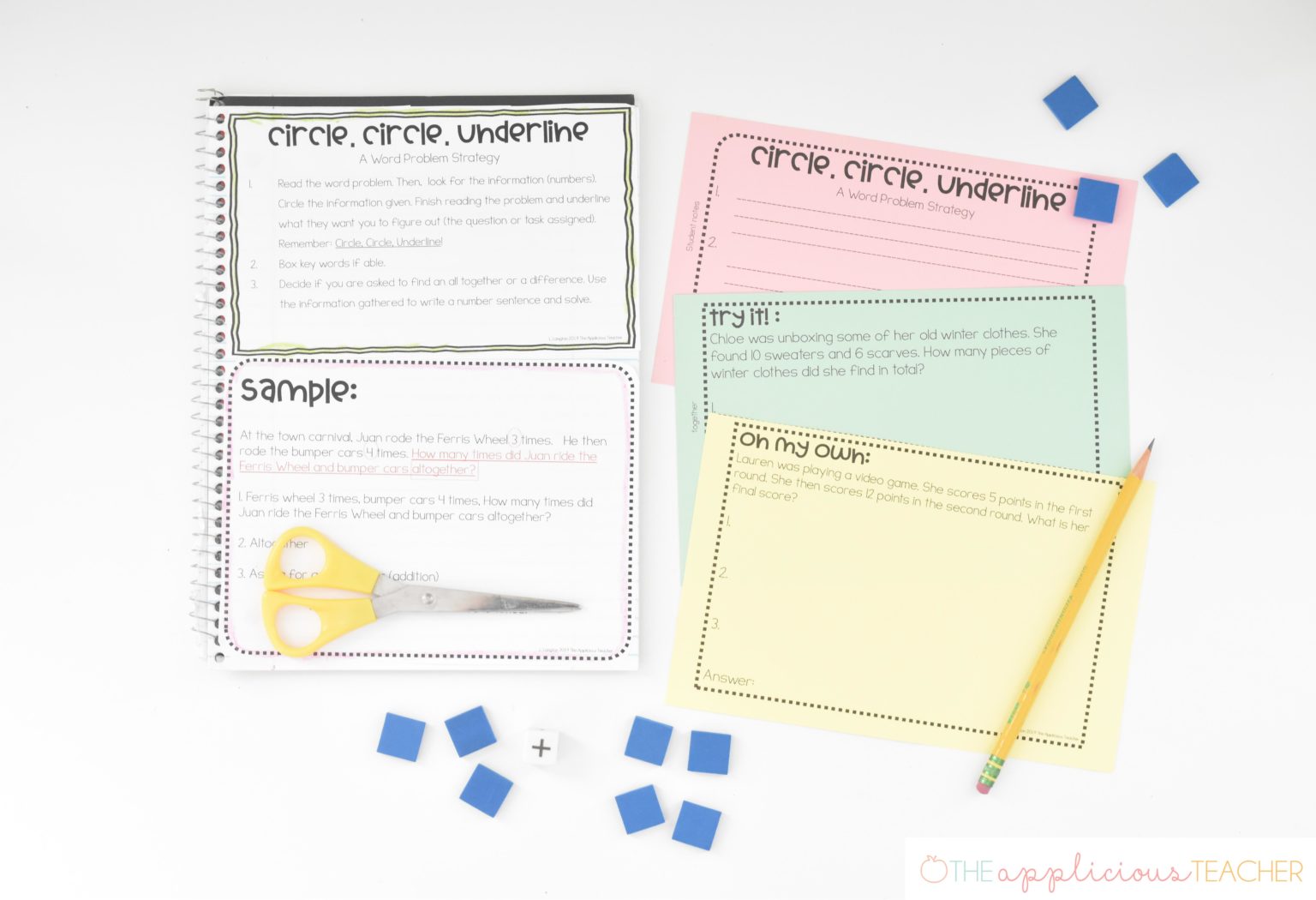 A Simple Word Problem Strategy: Circle, Circle, Underline