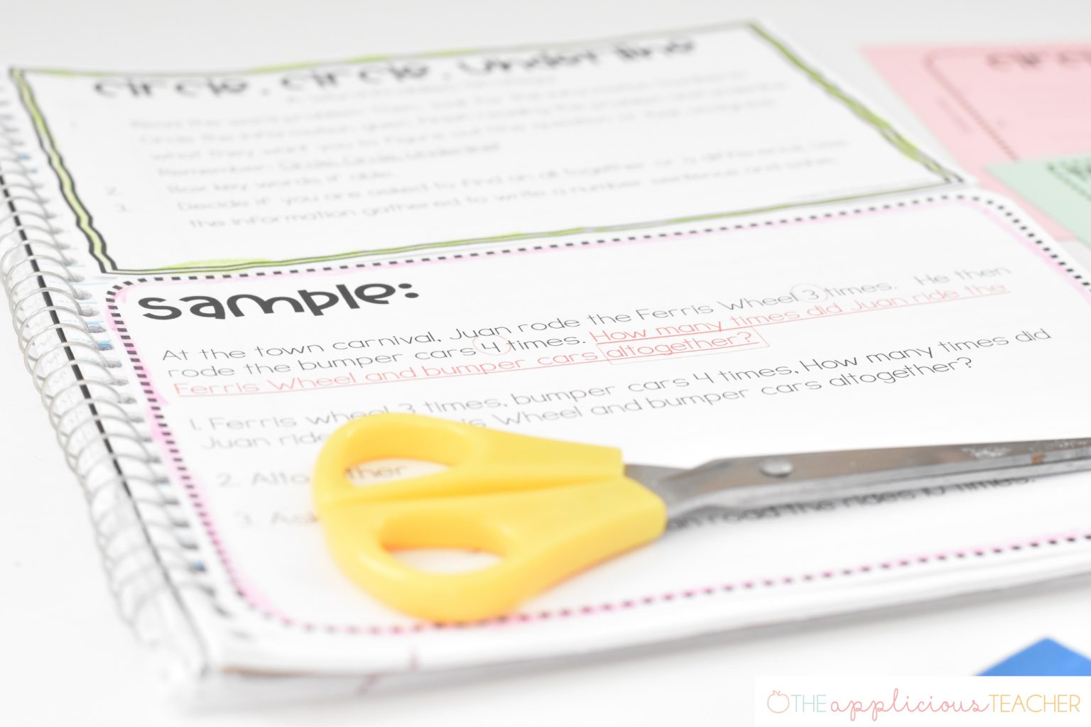 A Simple Word Problem Strategy: Circle, Circle, Underline