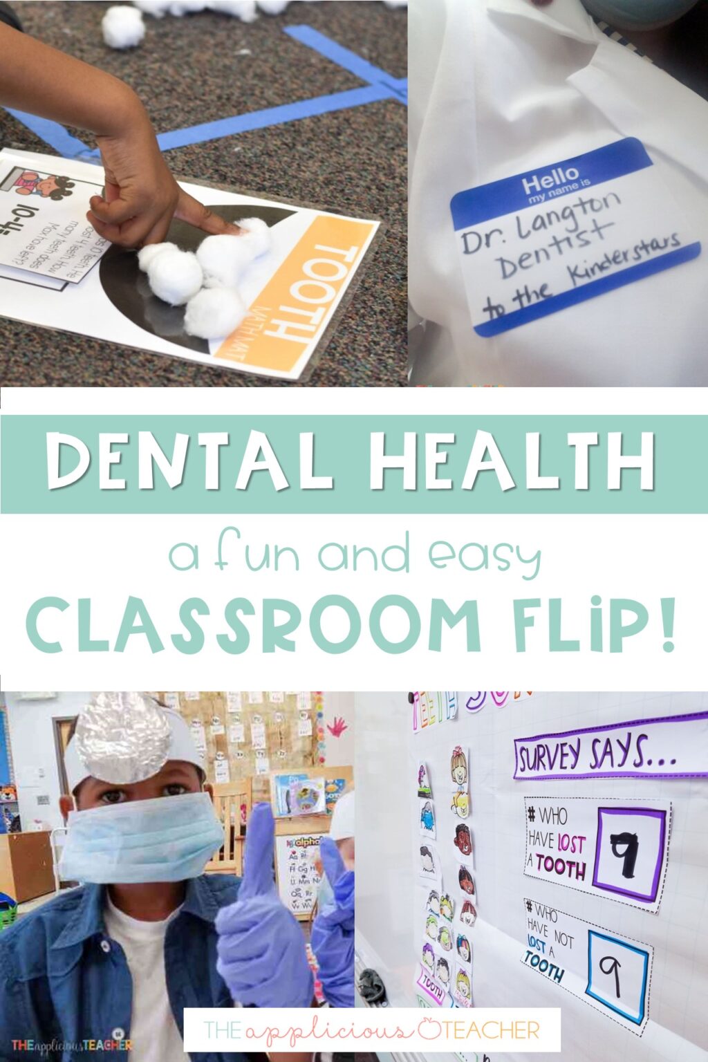 Dental Health Month Activities for Kindergarten Teeth