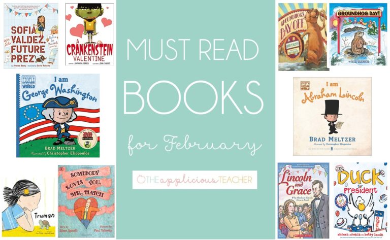 Must Read Books for February - The Applicious Teacher