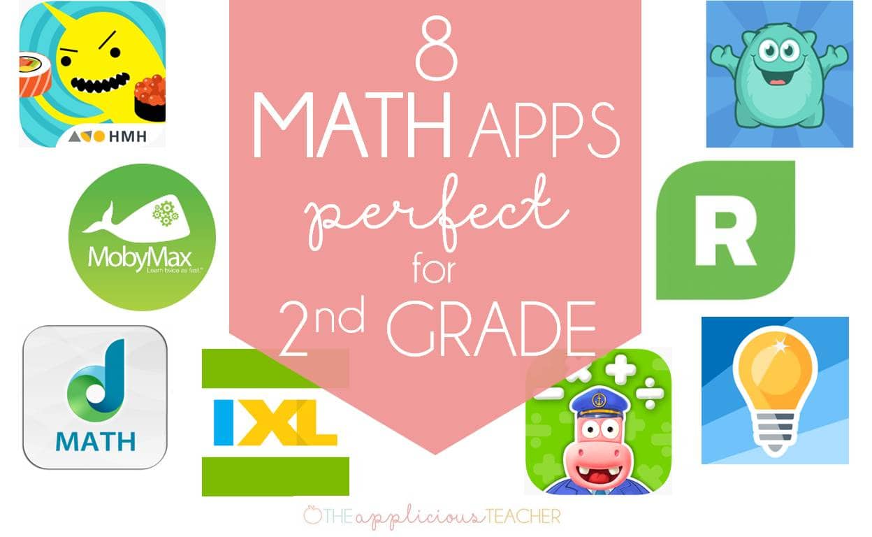8 Math Apps Perfect for 2nd Grade - The Applicious Teacher
